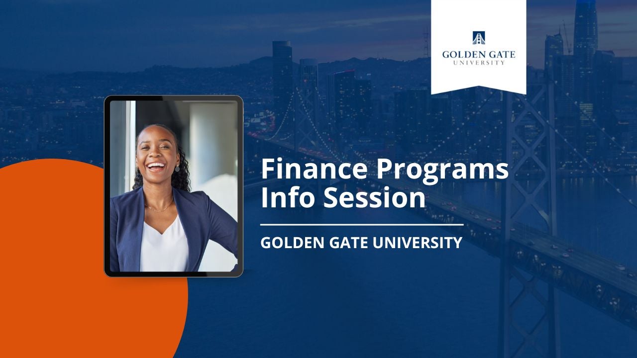 Info Session – Finance Programs | Golden Gate University